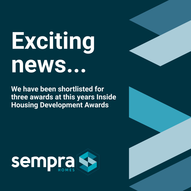 Hat trick at Inside Housing Development Awards | Sempra Homes
